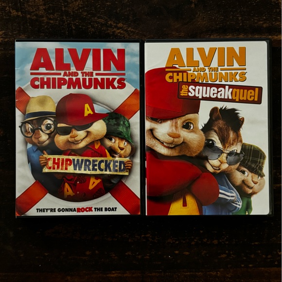 Media | Alvin And The Chipmunks Dvd Bundle | Poshmark